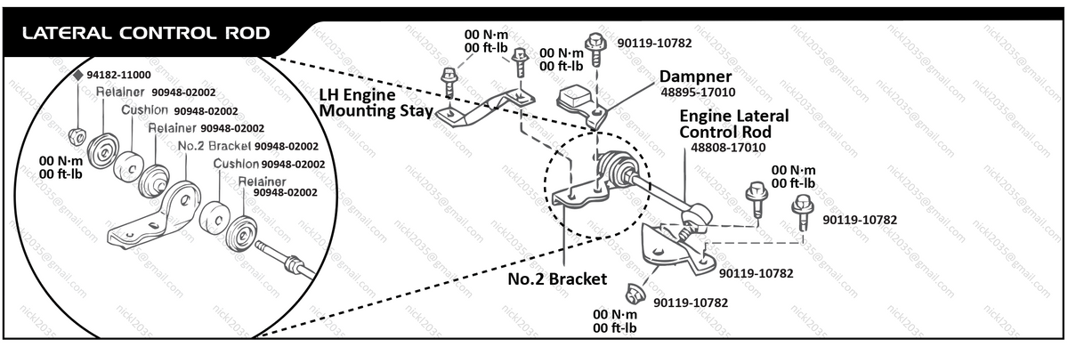 MR2 SW20 Chassis Quick Reference Chart - Torque values – Nick MR2